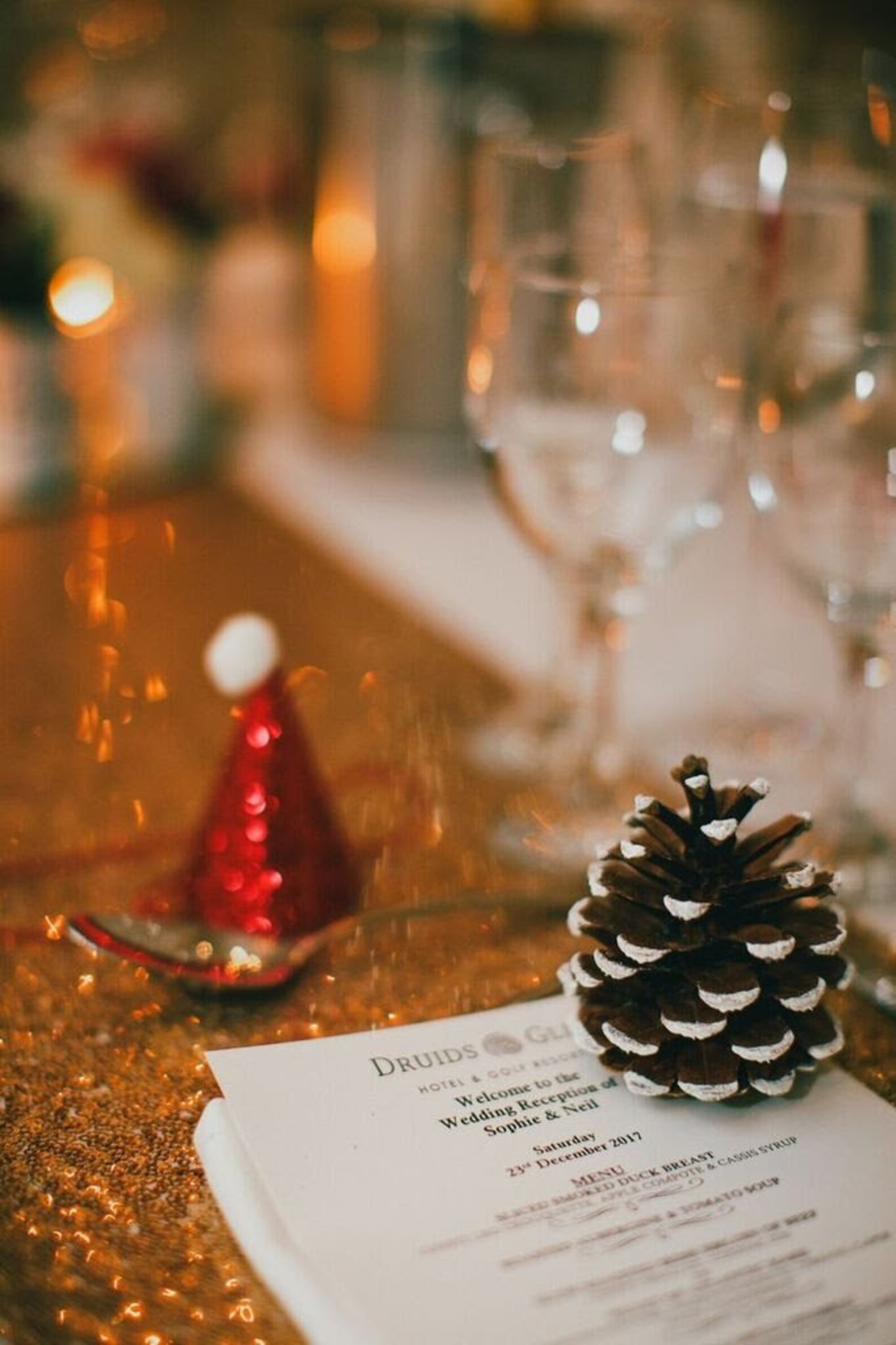 Gold / Brass Sequin Table Runners | Etsy UK