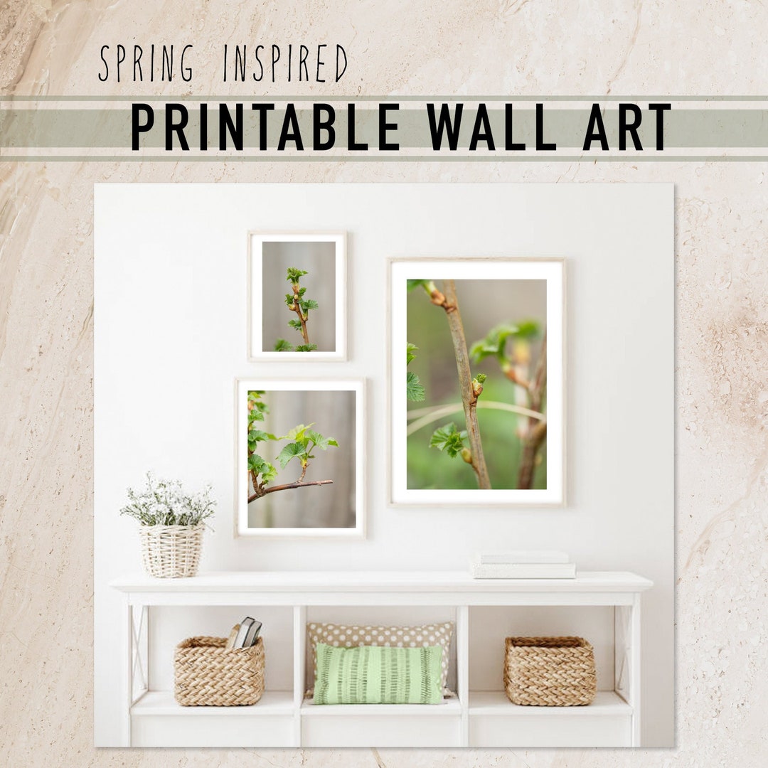 PRINTABLE WALL ART Nature Inpired Original Photography | Digital Wall ...