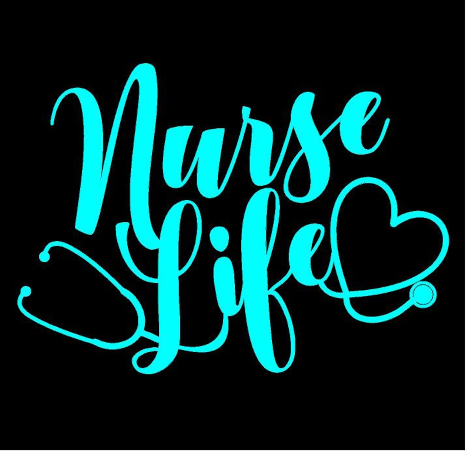 Nurse Life Decal - Etsy