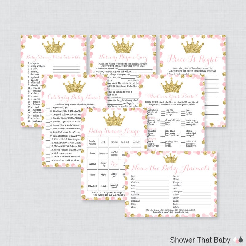 Princess Baby Shower - Etsy