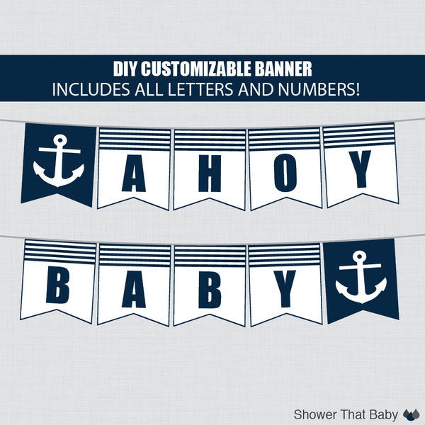 Nautical Banner - Etsy