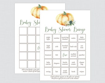Pumpkin Patch Bingo Game for Kids Kids Fall Party Game - Etsy
