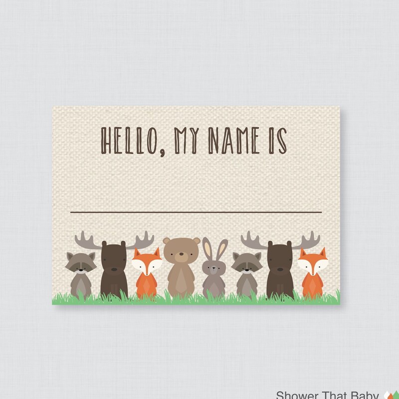 Woodland Theme - Etsy