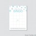 Winter Baby Shower Bingo Cards Printable Prefilled Bingo - Etsy