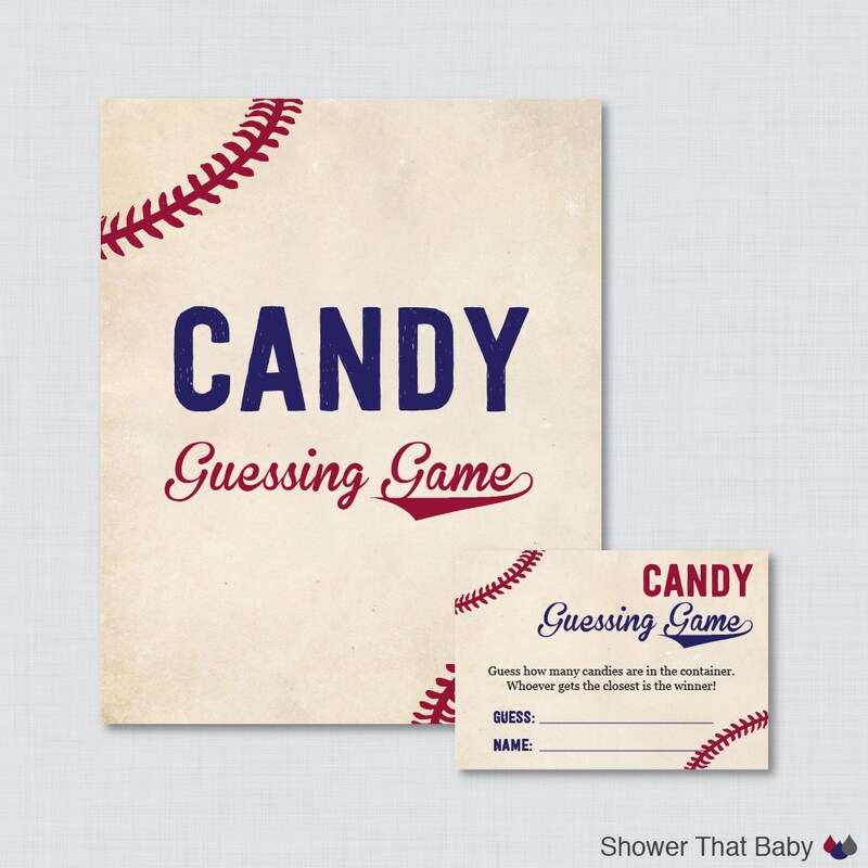 Baseball Candy - Etsy