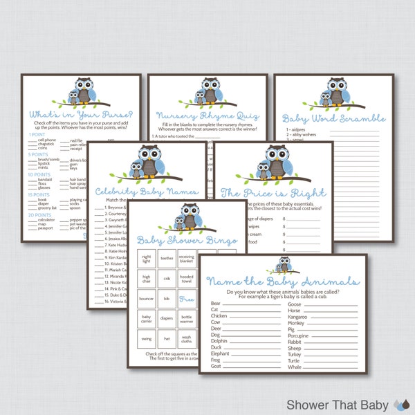 Owl Baby Shower - Etsy