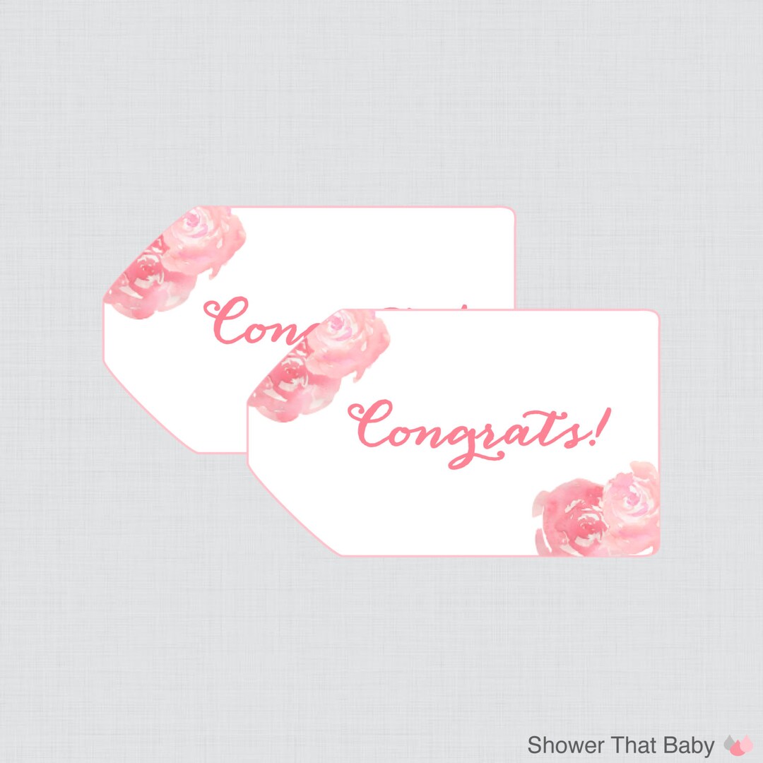 Prize Tags for Baby Shower Bridal Shower or Party Games in - Etsy