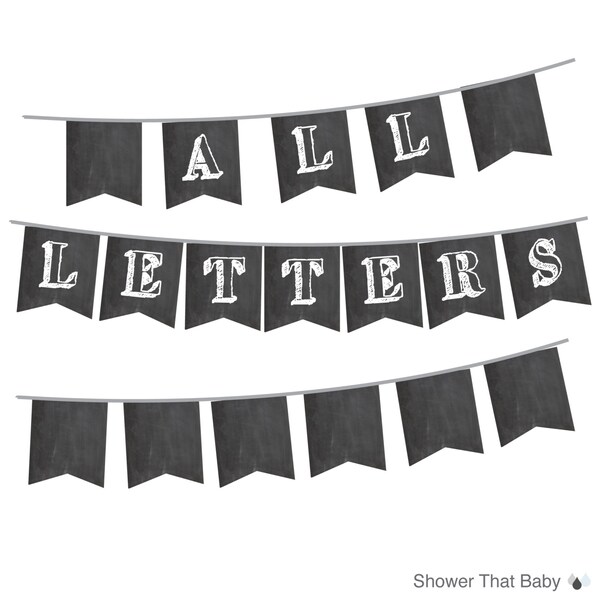 Chalkboard Banners - Etsy