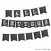 Chalkboard Banner With ALL Letters and Numbers Printable - Etsy
