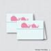 Printable Whale Baby Shower Food Tent Labels Cards or Place - Etsy