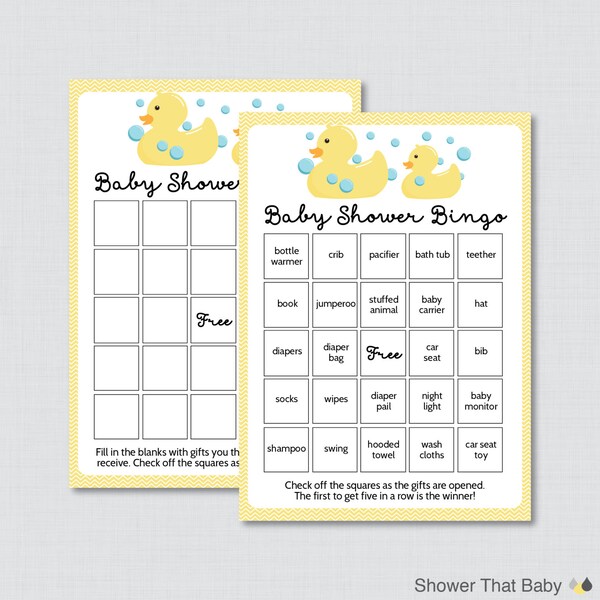 Rubber Duck Baby Shower - Etsy