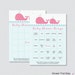 Whale Baby Shower Games Package - Seven Printable Games: Bingo, Price ...