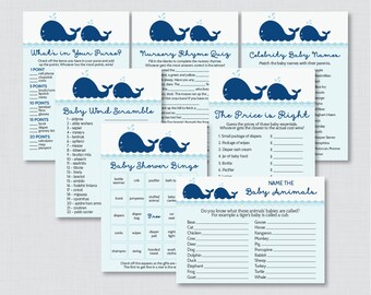 Whale Baby Shower | Etsy