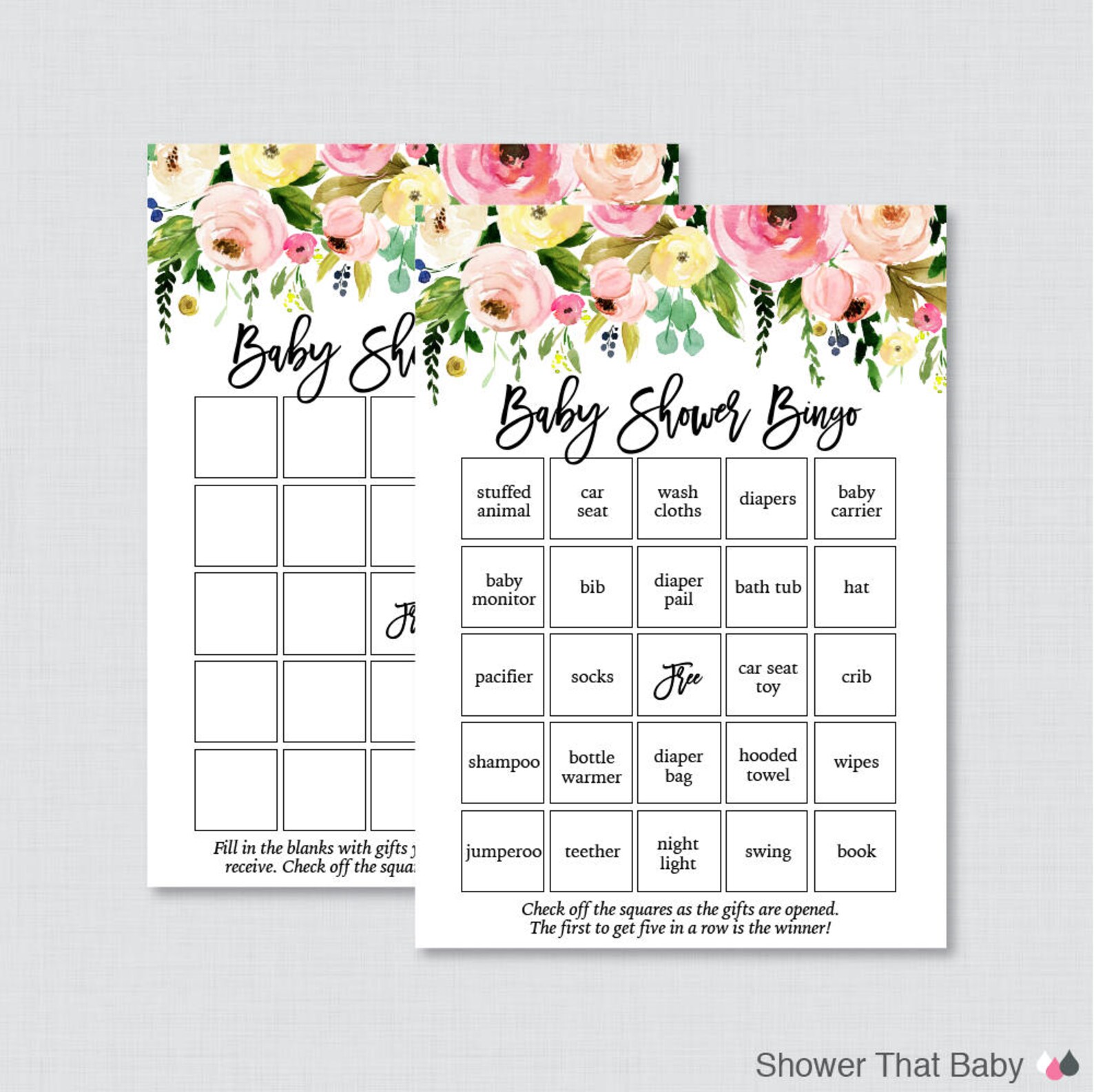 Pink And Yellow Baby Shower Bingo Cards Printable Blank Etsy M xico pink-and-yellow-baby-shower-bingo-cards-printable-blank-etsy-m-xico