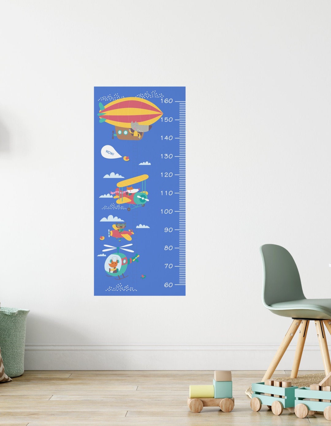 Boys Growth Chart, Growth Chart Stickers, Growth Chart Boy, Growth ...