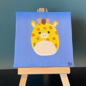 Squishmallow Paintings on Canvas - Etsy