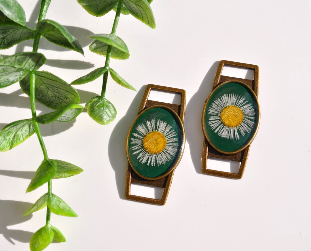 Real Pressed Flower/ Shoe Accessories/ Shoelace Accessories/ Shoelace ...