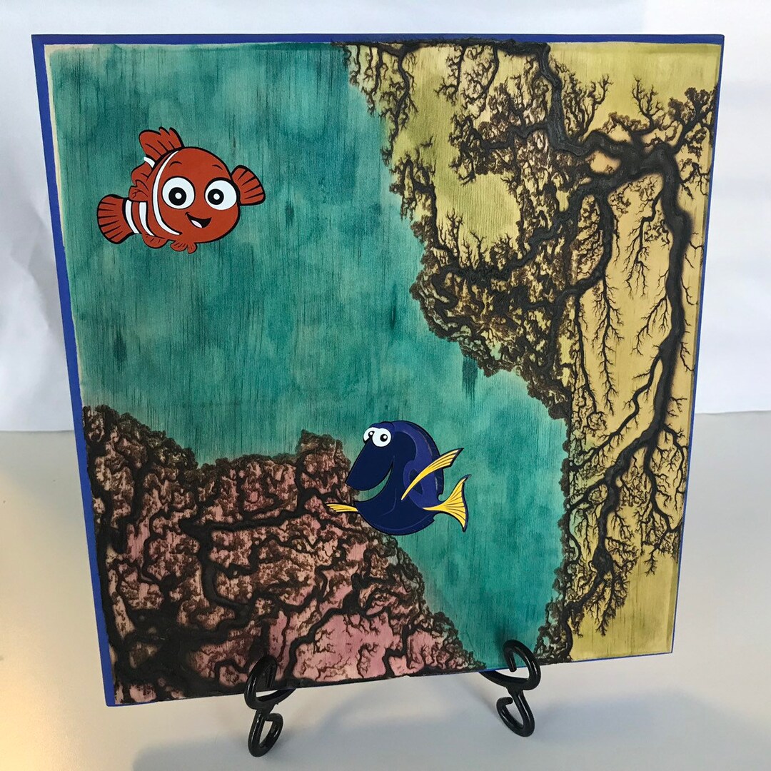 Finding Nemo Fractal Burn Art - Etsy