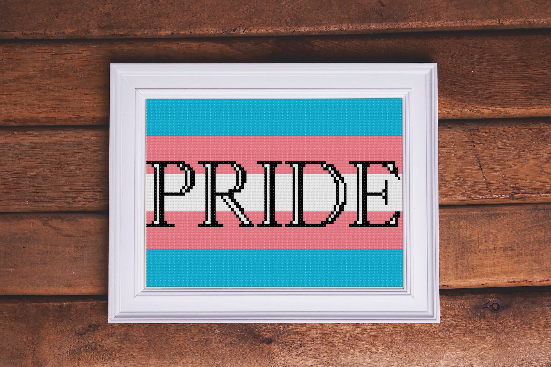 Sewing & Fiber Gender Euphoria LGBTQ+ Cross Stitch Pattern Transgender ...