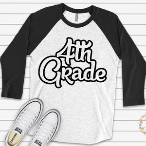 4th Grade SVG, School SVG, Teacher Shirt, 4th Grade Shirt, 4th Grade ...