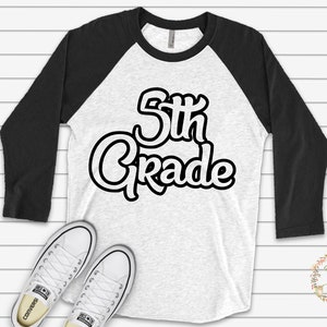 5th Grade SVG, School SVG, Teacher Shirt, 5th Grade Shirt, 5th Grade ...