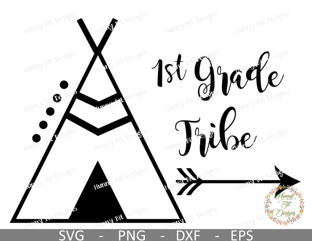 1st Grade Tribe SVG, First Grade Shirt, Teacher Shirt, Girl School ...