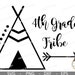 4th Grade Tribe SVG, 4th Grade Shirt, Teacher Shirt, Girl School Shirt ...