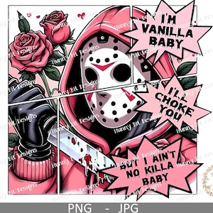 Jason Valentine PNG: Horror Valentine's Day Design (digital Download ...