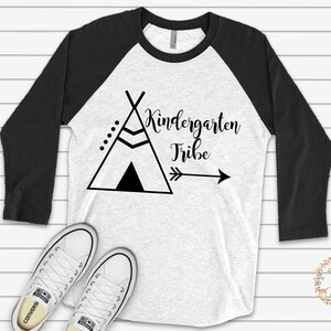 Kindergarten Tribe SVG, Grade Shirt, Teacher Shirt, Girl School Shirt ...