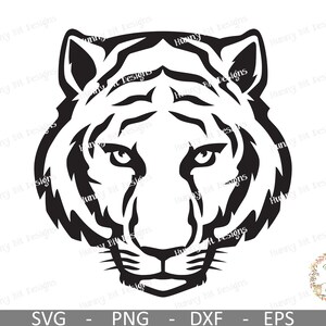 Tiger SVG, Tiger Face SVG, Tiger Shirt, Tiger Clipart, Tiger King ...