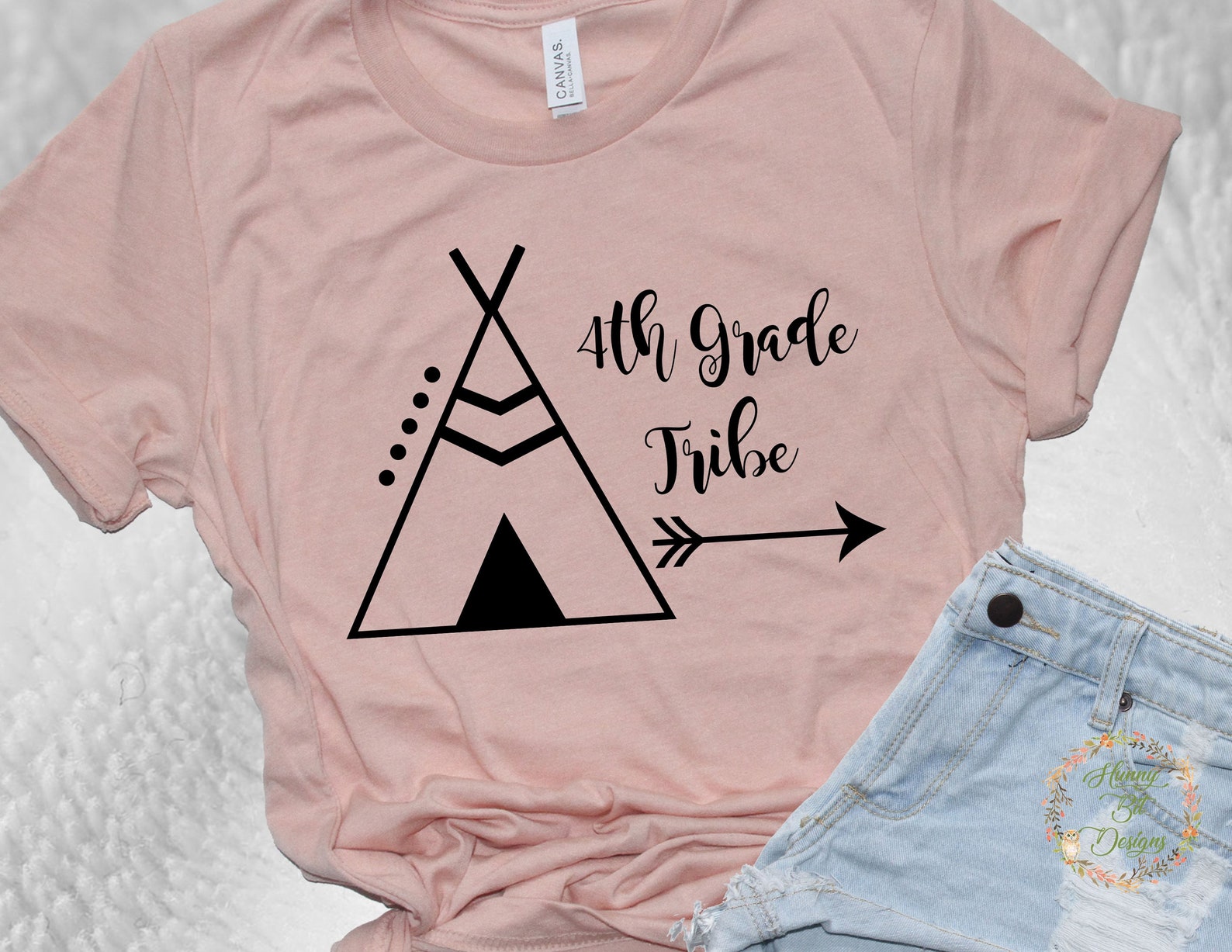4th Grade Tribe SVG 4th Grade Shirt Teacher Shirt Girl | Etsy