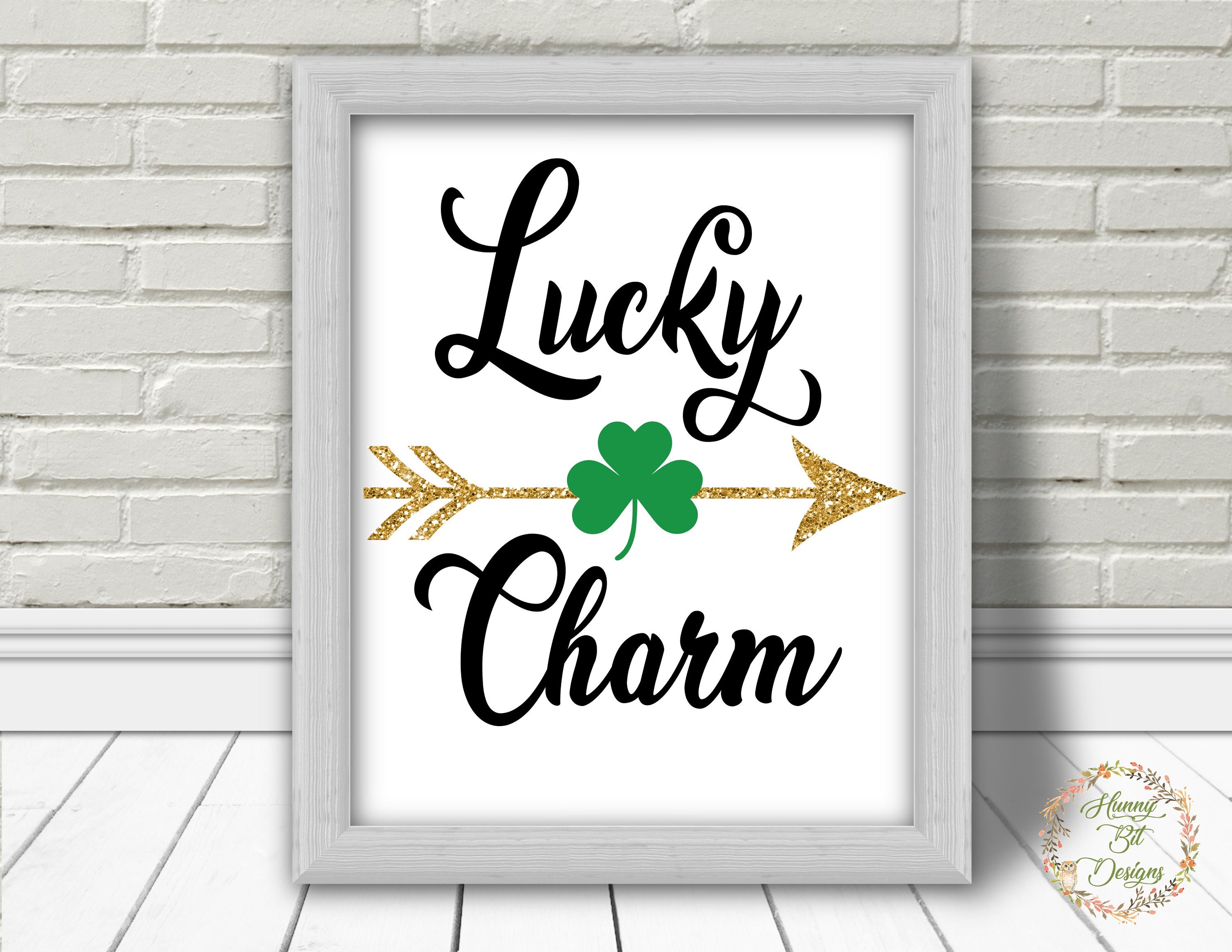 St Patrick's Day SVG Lucky Charm SVG Shamrock Lucky | Etsy