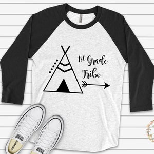 1st Grade Tribe SVG, First Grade Shirt, Teacher Shirt, Girl School ...