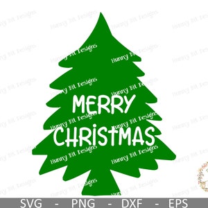 Christmas Tree SVG Christmas SVG Merry Christmas SVG - Etsy