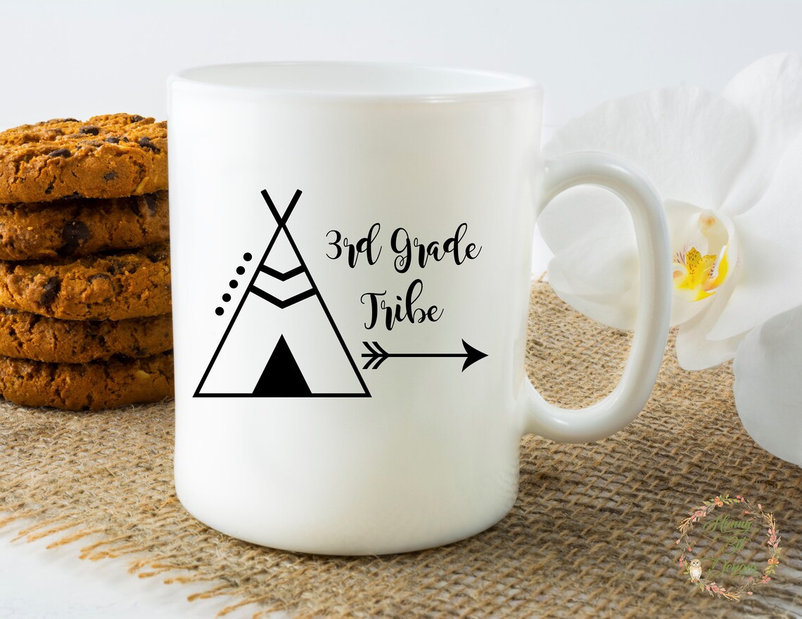 3rd Grade Tribe SVG Third Grade Shirt Teacher Shirt Girl | Etsy