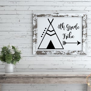 4th Grade Tribe SVG, 4th Grade Shirt, Teacher Shirt, Girl School Shirt ...