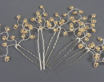 Decorative hair pins | Etsy