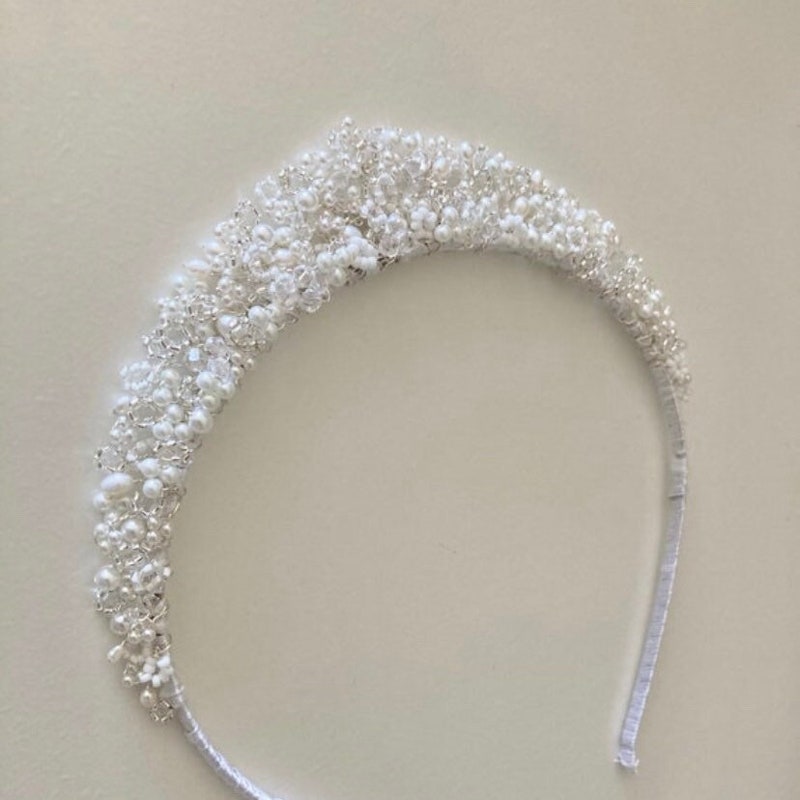 Beaded Tiara - Etsy