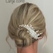 Abigail Comb, Pearl Bridal Hair Comb, Wedding Hair Accessory, Hairpiece ...