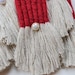Macrame Santa Napkin Ring: Christmas Holiday Table Decor - Etsy