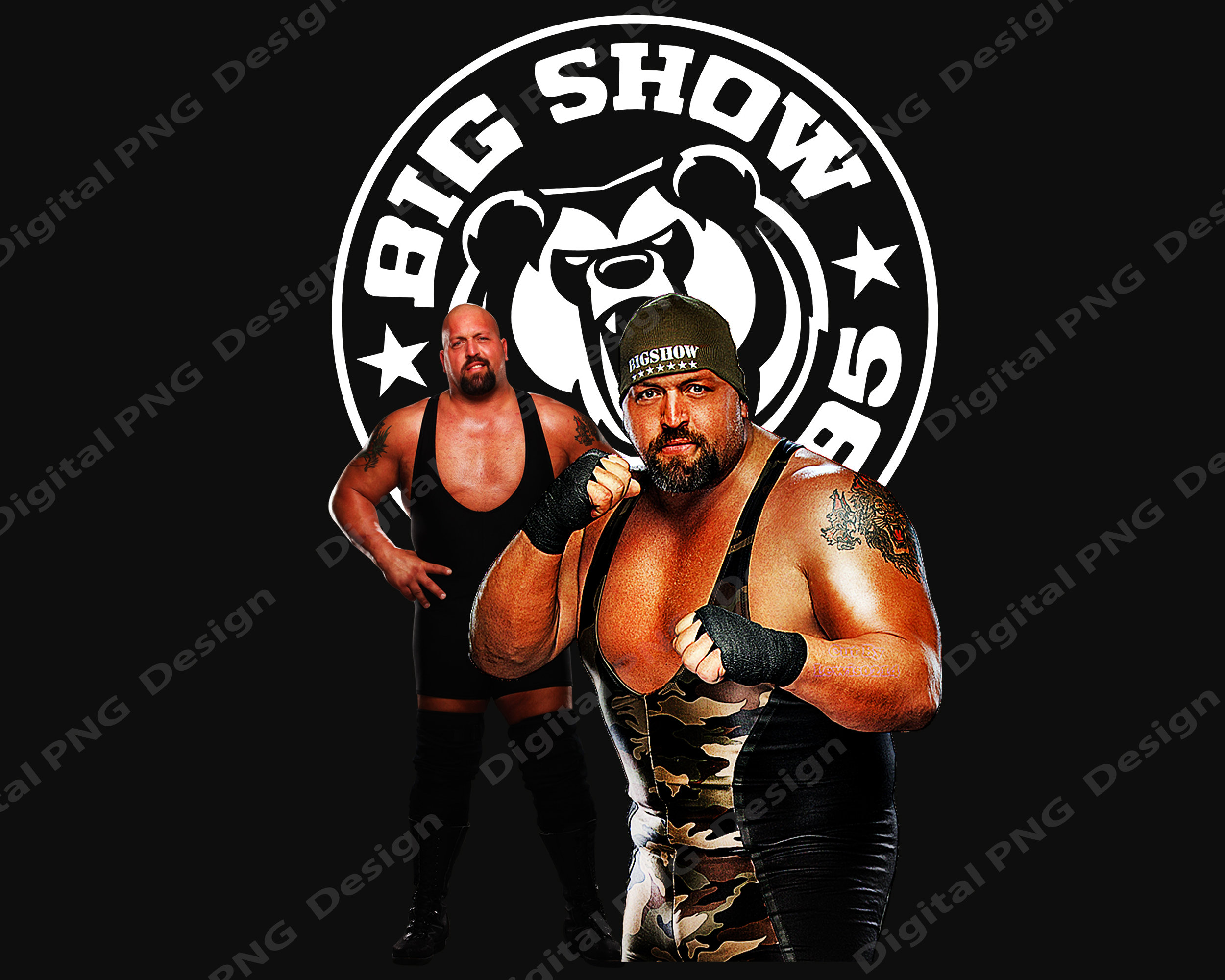 BIG SHOW WWE Png , Instant Download, Digital Files Png - Etsy