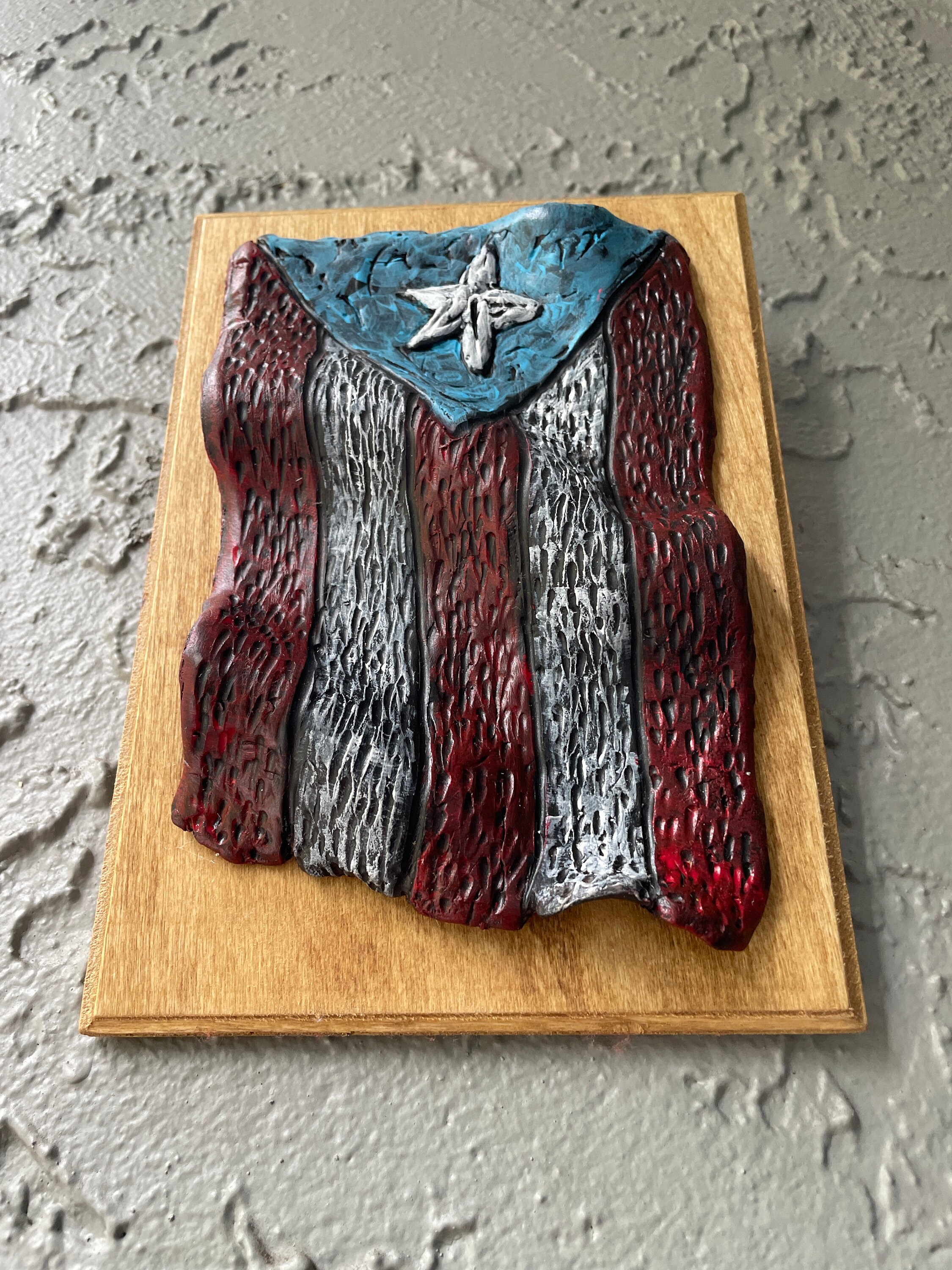Puerto Rico 3D Flag, Hand Made 2308 - Etsy