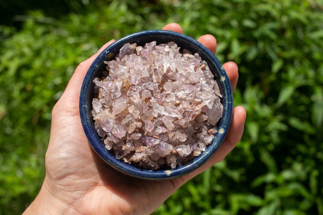 Auralite-23 Crystal Dust & TINY SHARDS : 1 Oz Lots of Tiny Raw Shards ...