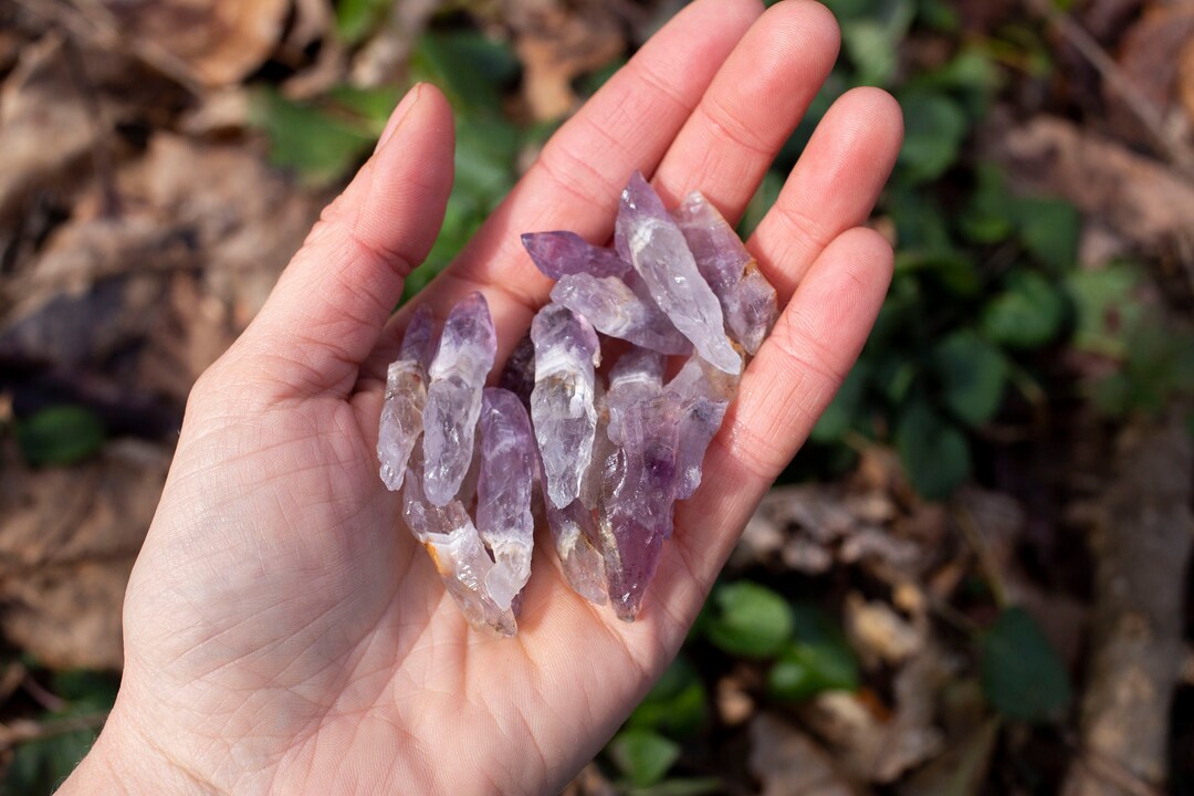 Auralite-23 Crystals (canadian Chevron Amethyst): *one* 2 - 28 Gram ...