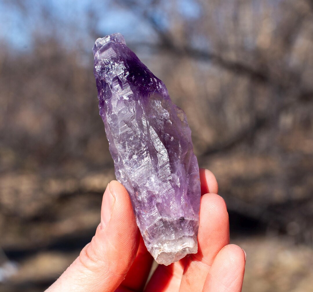 Auralite-23 Crystal (canadian Chevron Amethyst) : 70 Gram Beautiful ...