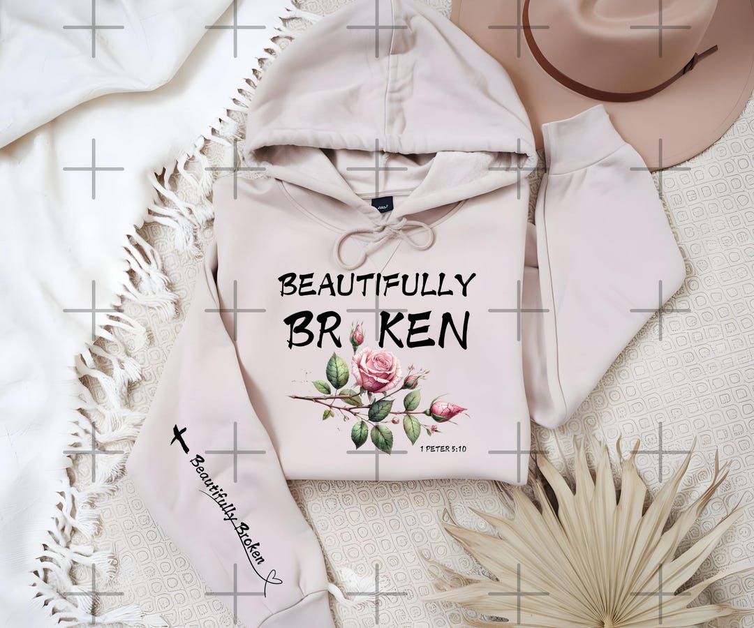 Beautifully Broken Cracked Pink Rose Shirt and Sleeve PNG, Heat ...