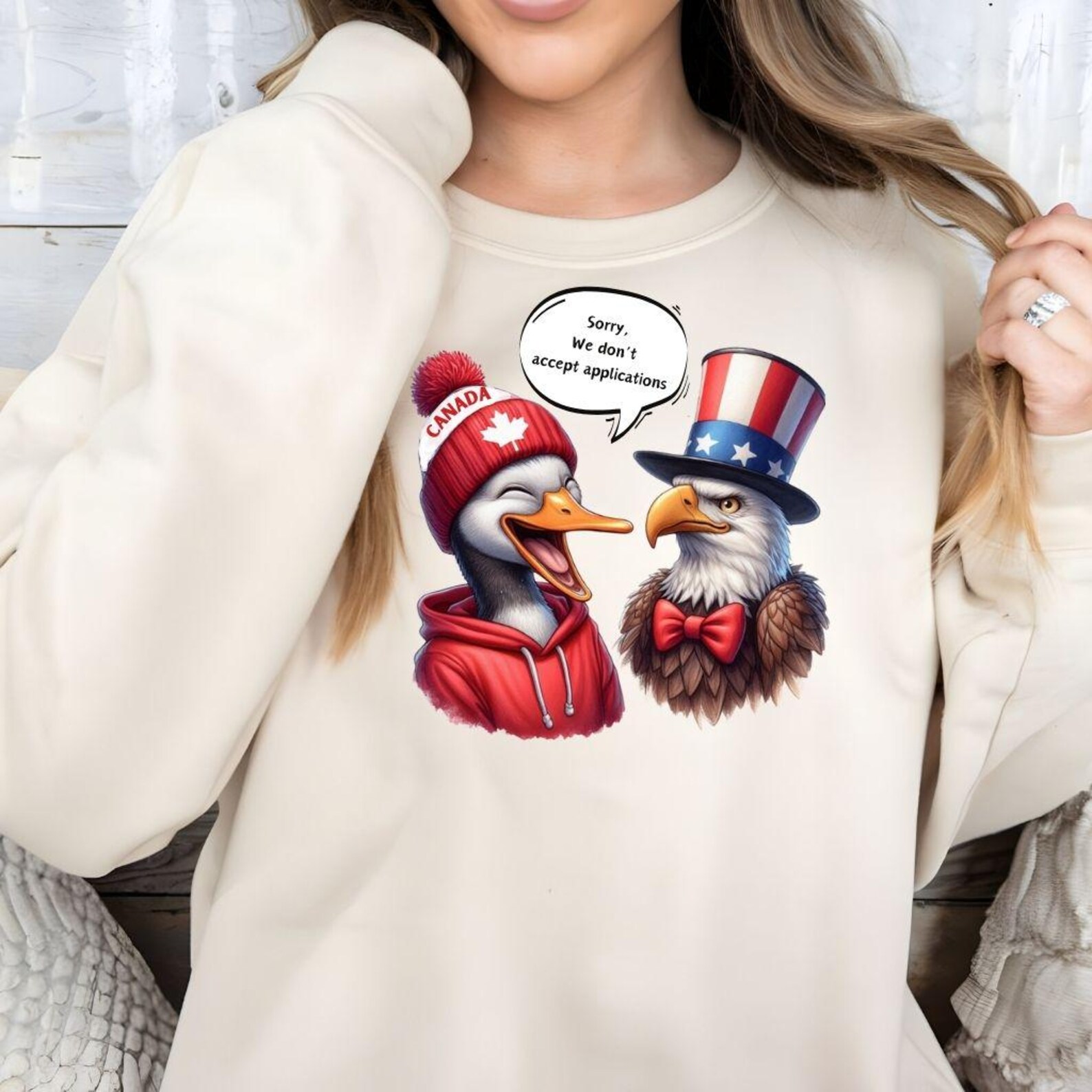 Canada Not Accepting Applications, PNG, Heat Sublimation, T Shirt, T ...