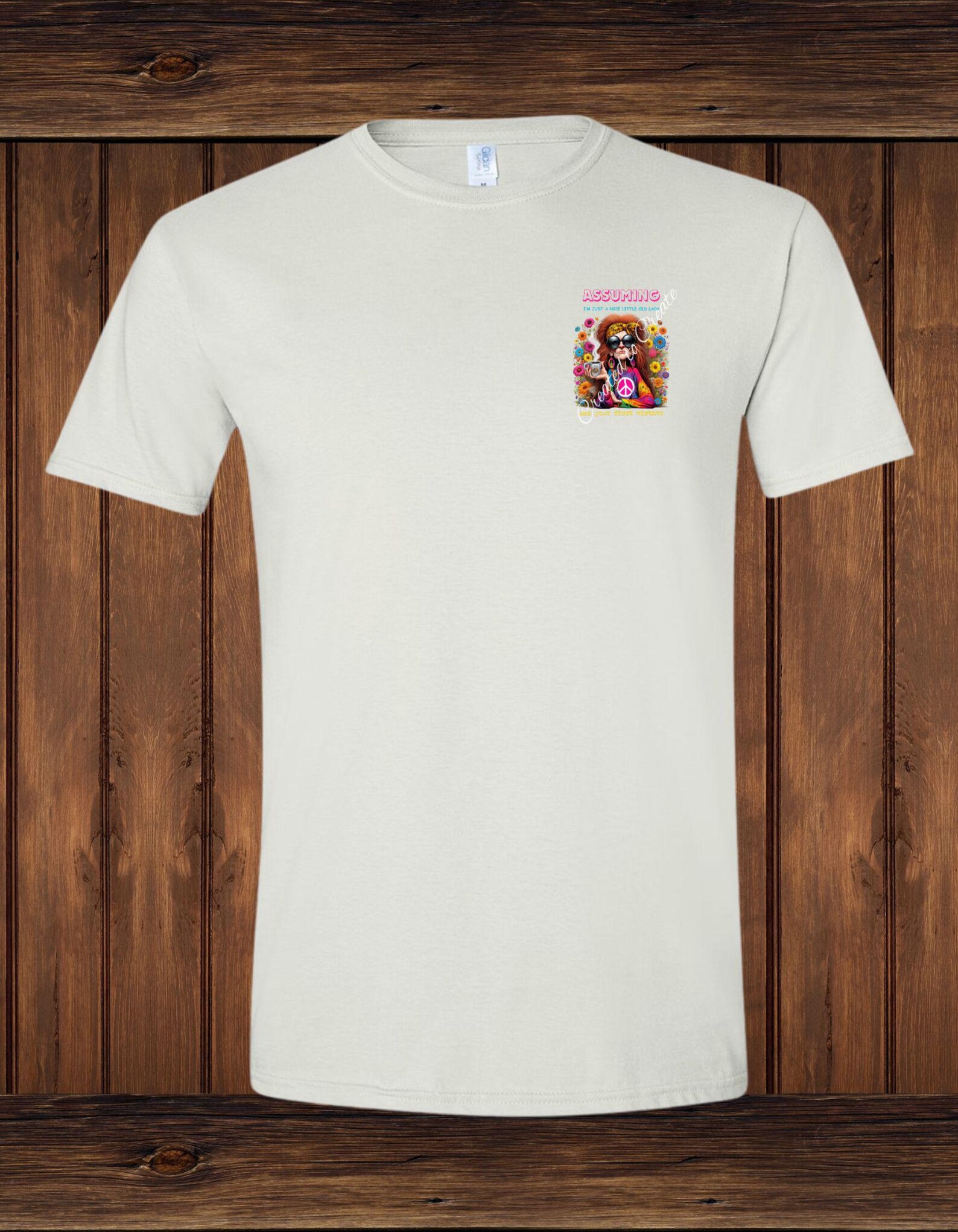 Assuming I'm Just A Nice Little Old Lady Hippie PNG - Etsy