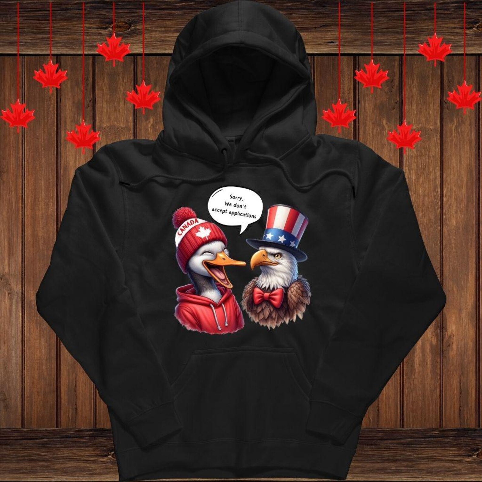 Canada Not Accepting Applications, PNG, Heat Sublimation, T Shirt, T ...