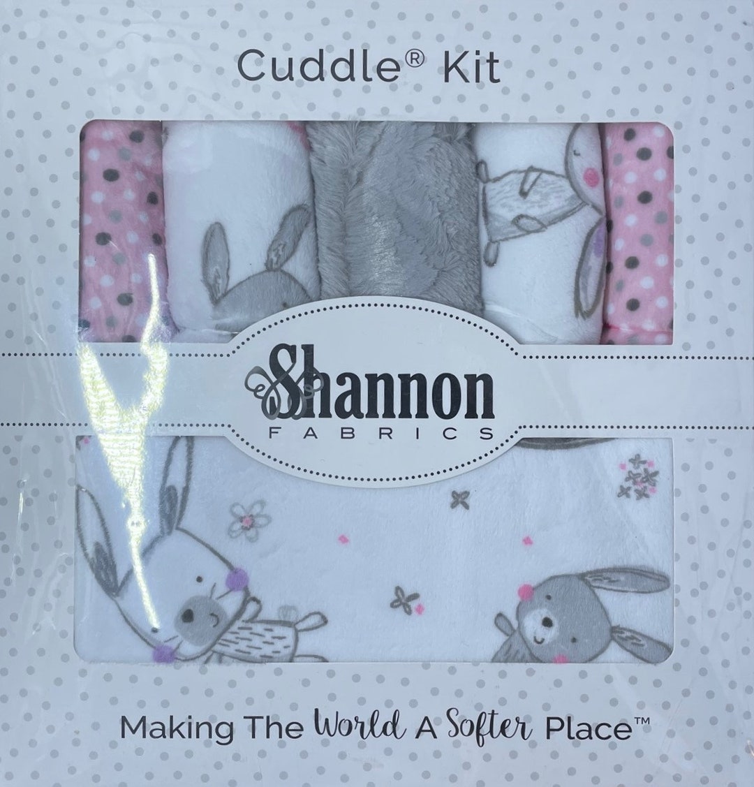 Shannon Fabrics Cuddle Kits Quilt Kits Hunny Bunny NEW - Etsy